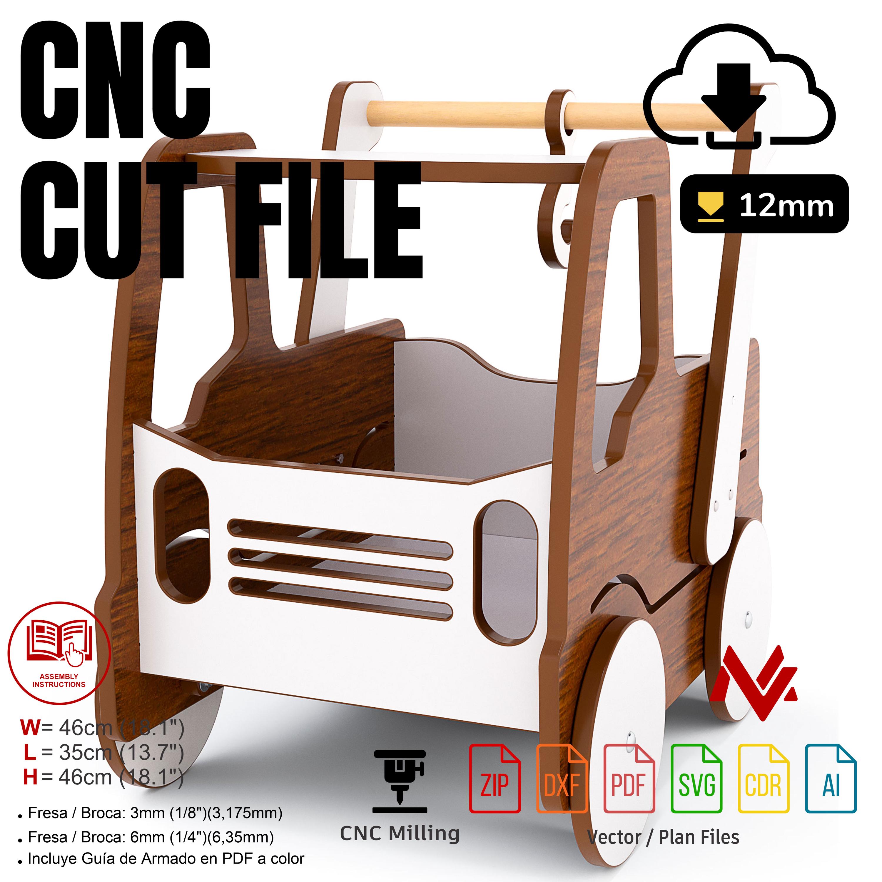 Push Cart File Baby Walker, Crane Cart, Montessori Push Toy, Stroller ...