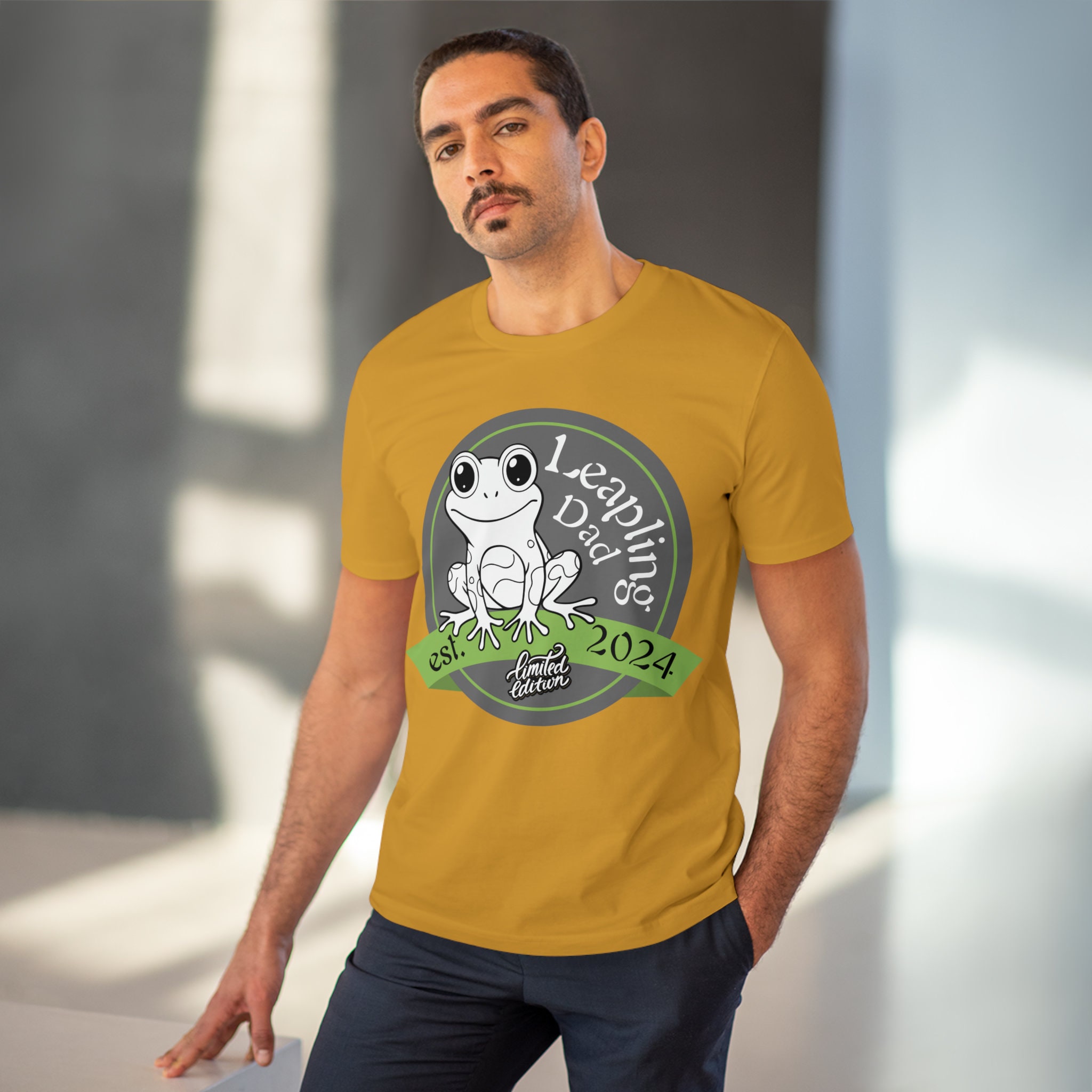 Leapling Dad 2024 Leap Year Frog Organic Cotton Unisex T-shirt - Etsy
