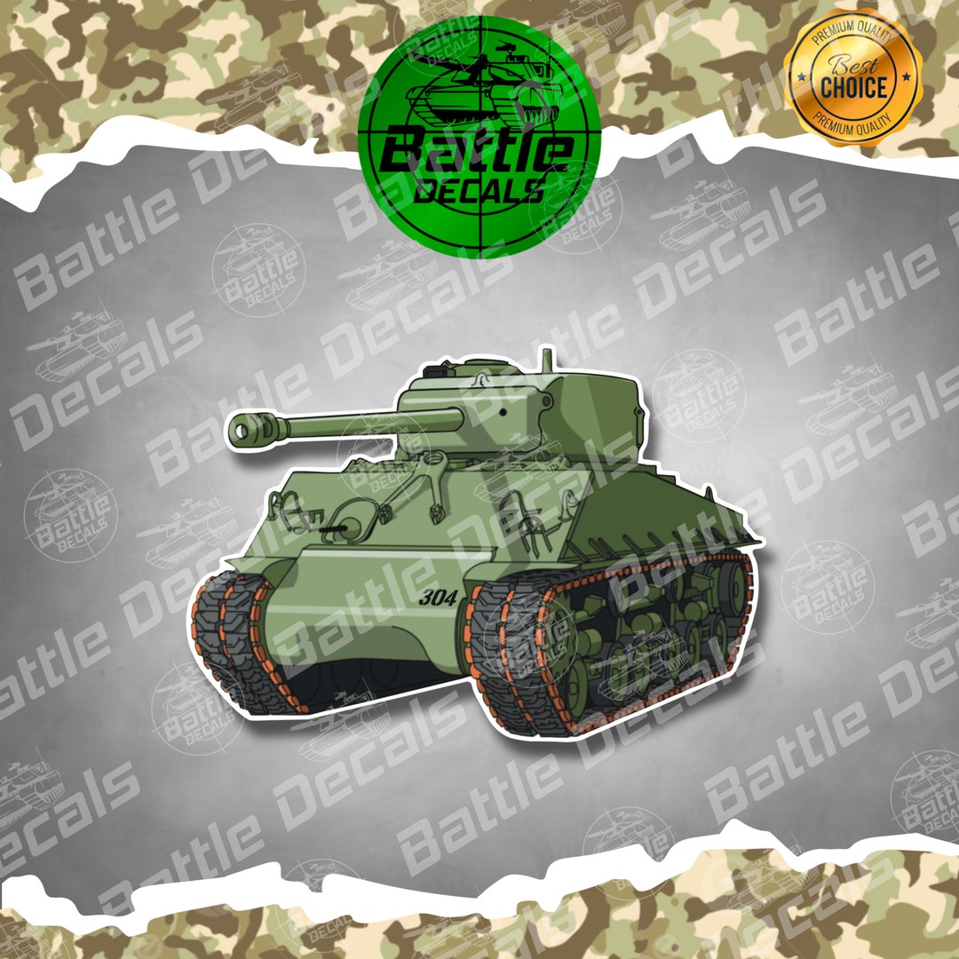 German Tiger V2 Tank Vinyl Sticker Armed Forces - Etsy