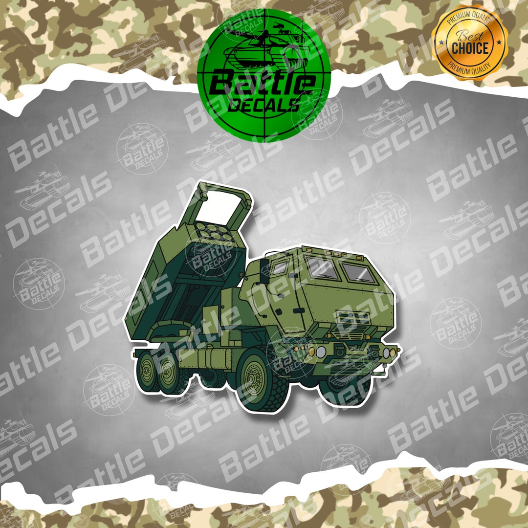 Himar System Military Vehicle Vinyl Sticker - Etsy