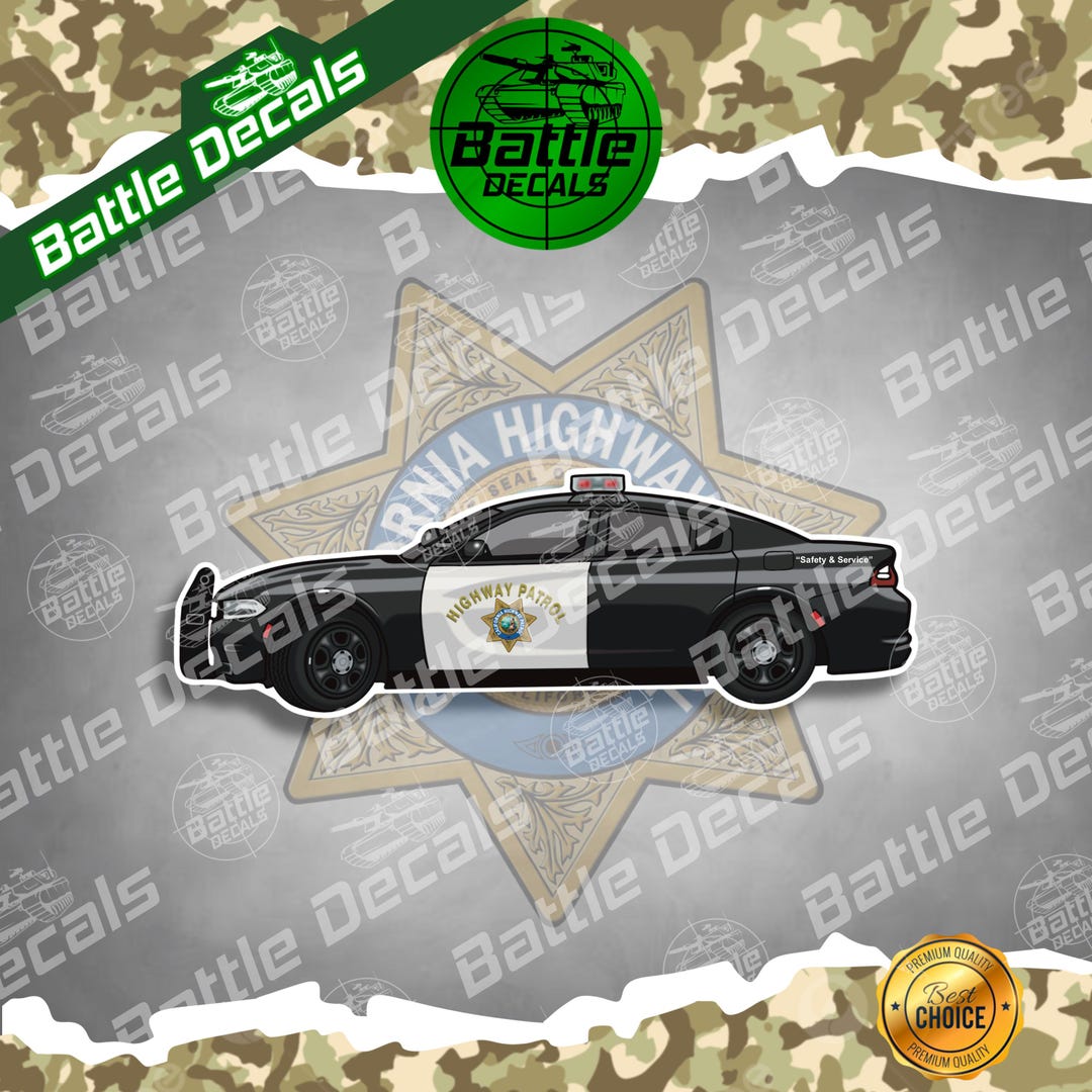 CHP Cruiser V2 Vinyl Sticker - Etsy