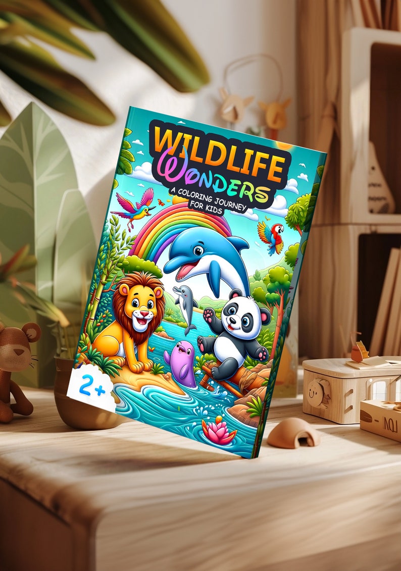 50 Animal Coloring Pages Dive Into wildlife Wonders, Discover the ...