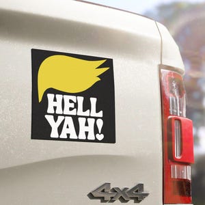 Trump 2024 the Hair Car Magnet Pro Maga Republican Anti Harris Walz ...