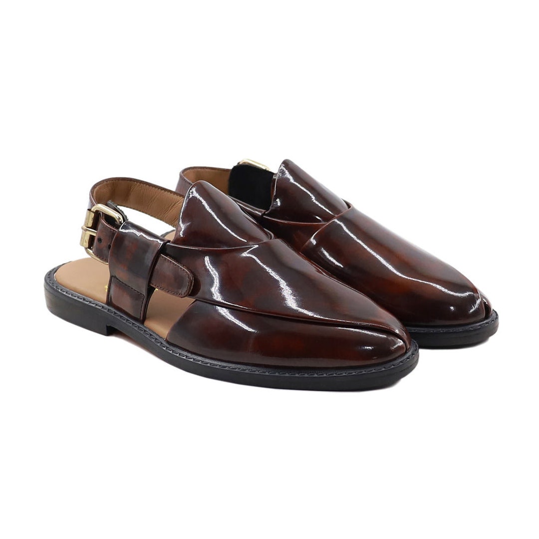 Peshawari Chappal for Mens Kaptaan Chapal Mens Handmade Luxury Sandals ...