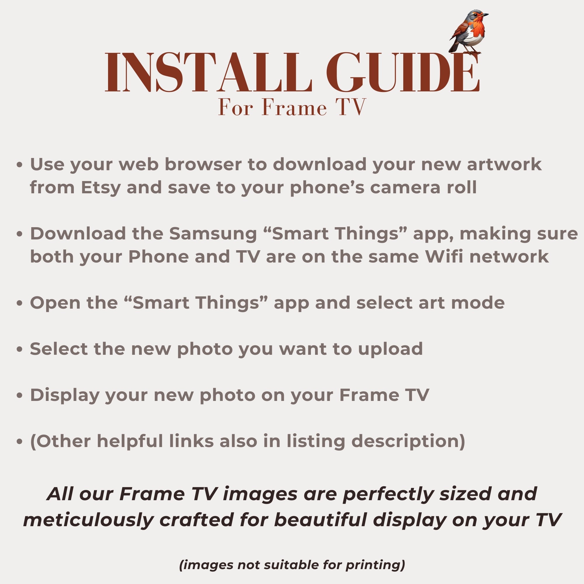 Christian Frame TV Art Bible Verse Psalm 23:1 the Lord is My Shepherd ...