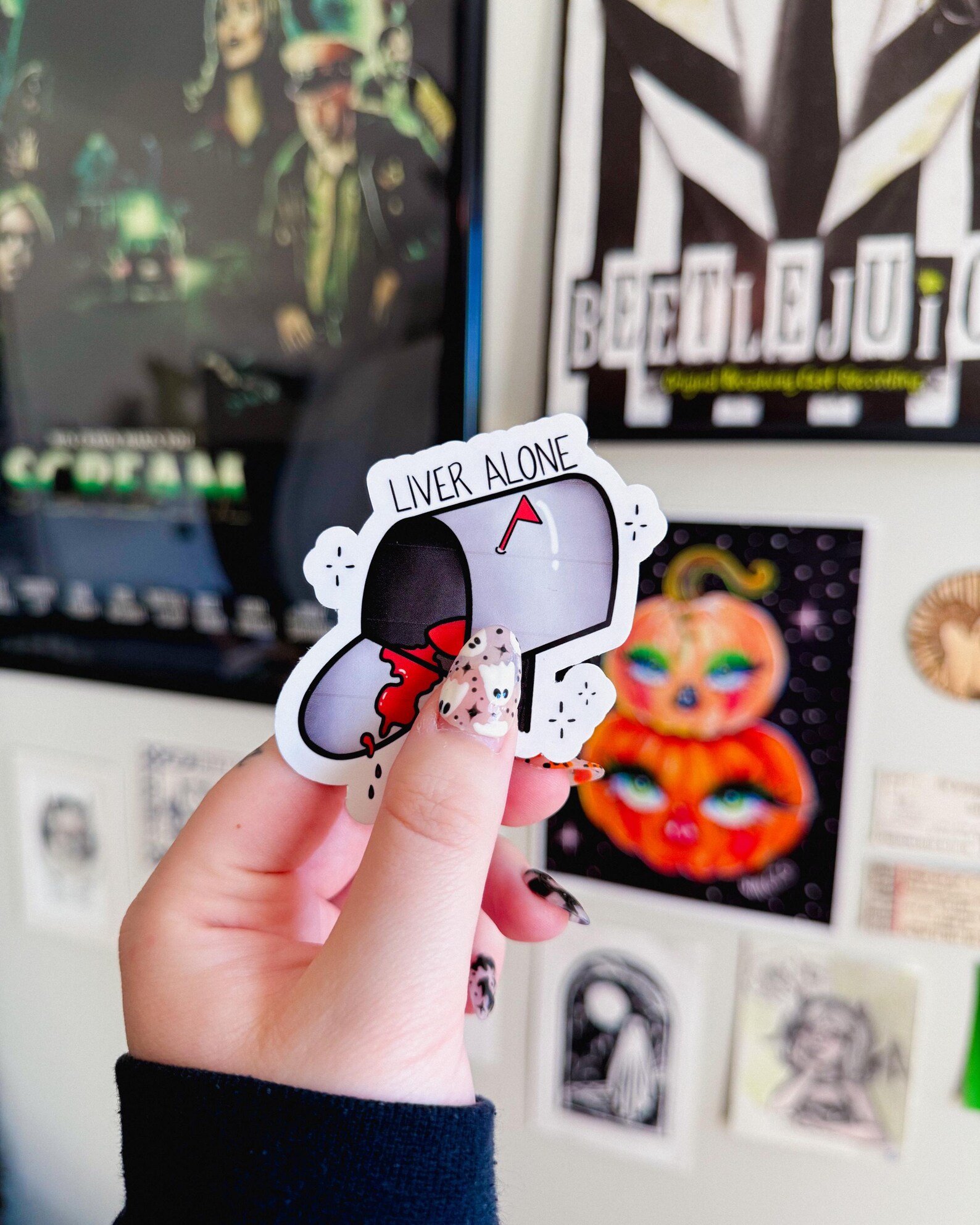 Ghostface Scream Sticker: Handmade Laptop, Water Bottle Decal - Etsy