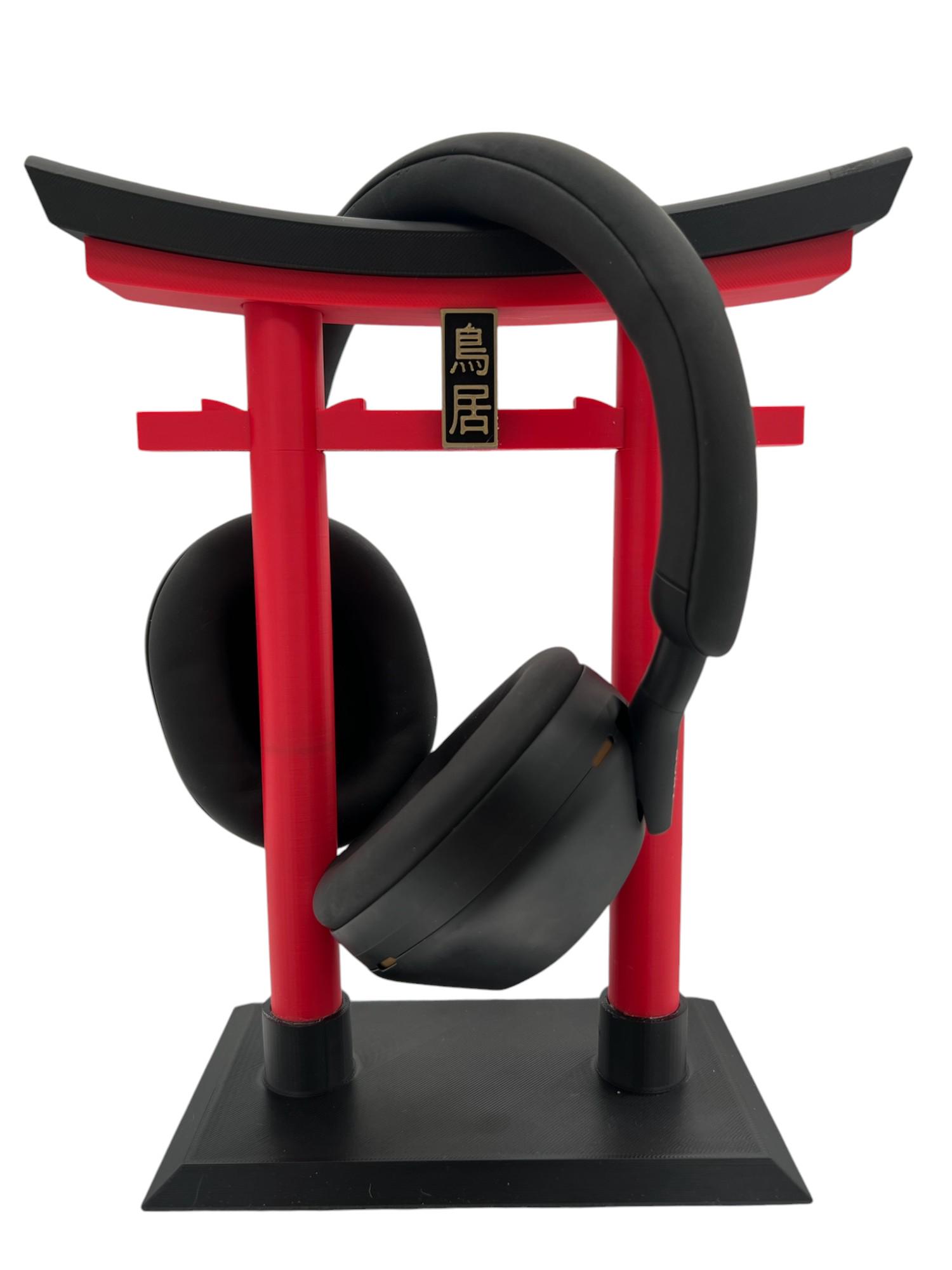 Torii Gate Headset Stand: Japanese-inspired 3D Printed Gaming Accessory ...