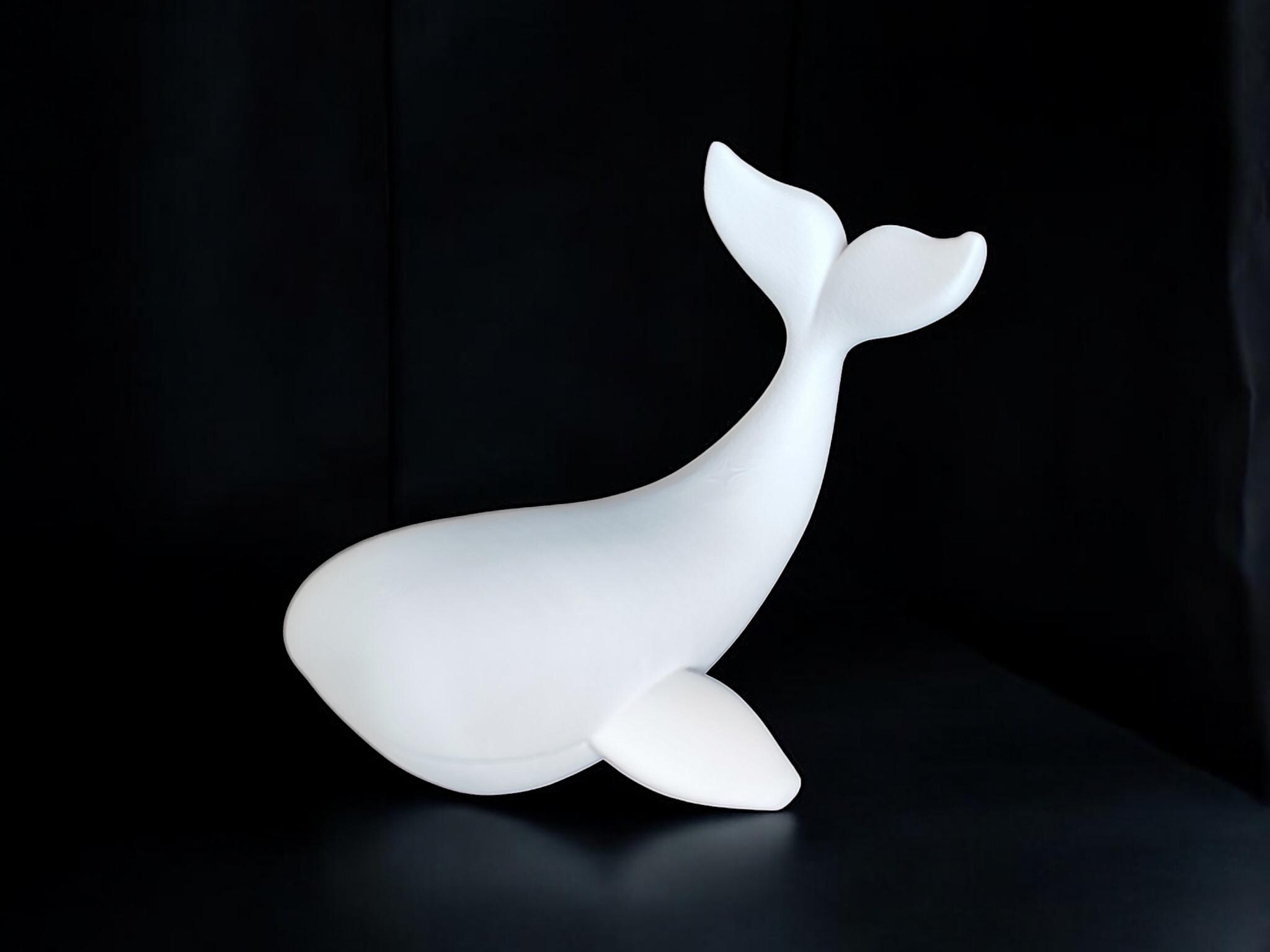 Elegant Whale Sculpture - Nature in Motion -- Mega Size! 12 in (30.5cm ...