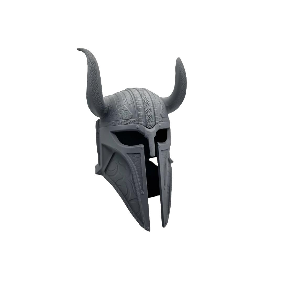 Custom Mandalorian Armorer Blacksmith Horned Helmet - Etsy