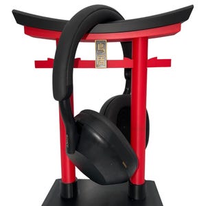 Japanese Aesthetic Headset Stand | Torii Gate | Gaming Headset Holder ...