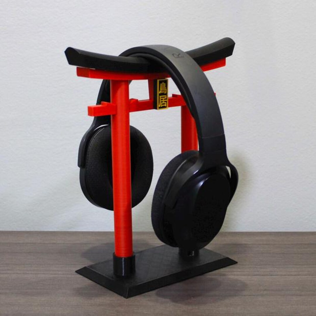 Japanese Aesthetic Headset Stand | Torii Gate | Gaming Headset Holder ...