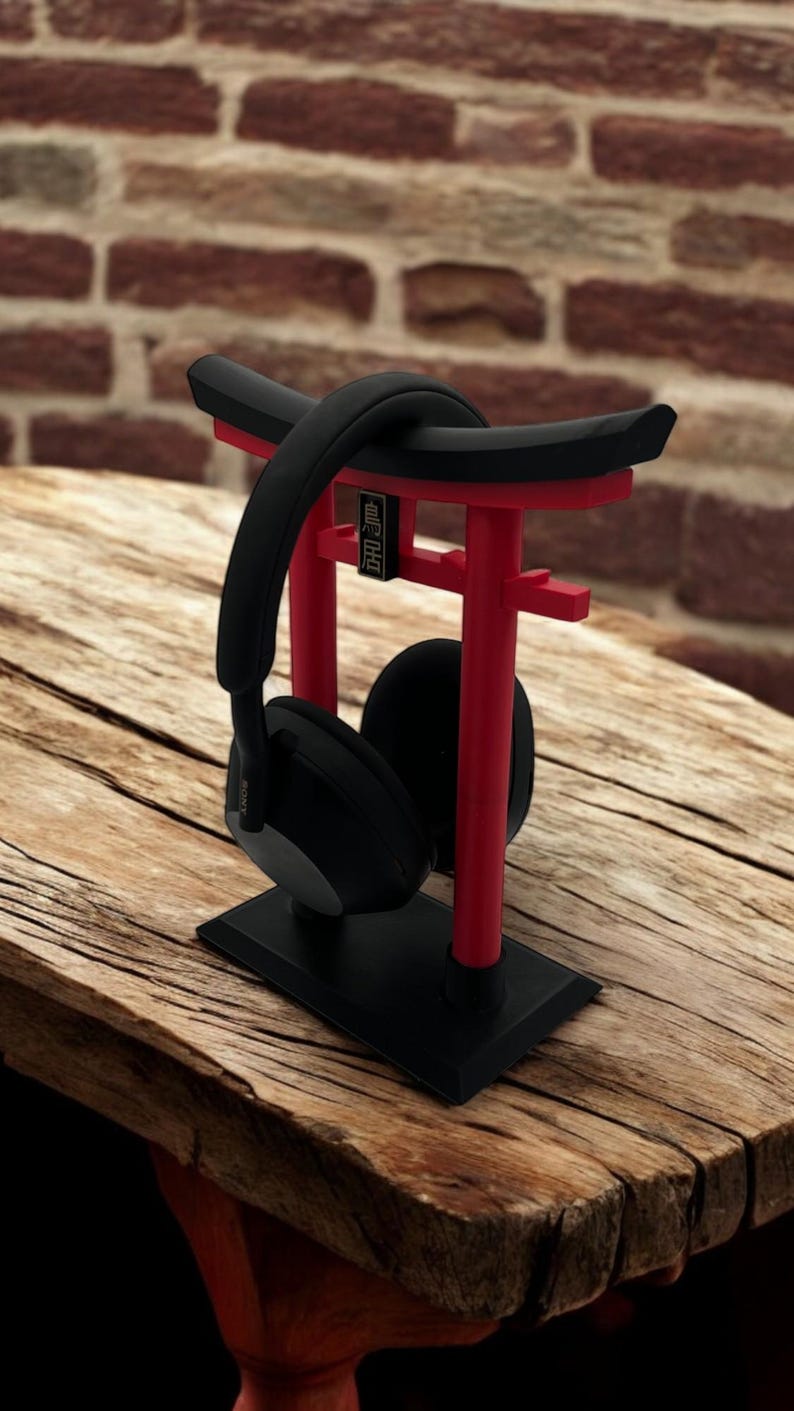 Japanese Aesthetic Headset Stand | Torii Gate | Gaming Headset Holder ...