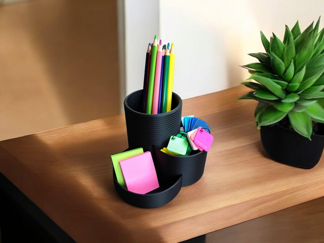 Three Cups - the Modern Office Organizer for Pens, Markers, Brushes ...