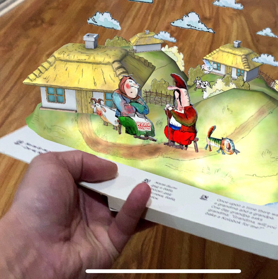 Interactive Tales With AR Magic: Ukrainian Folk Tale Kolobok and Three ...