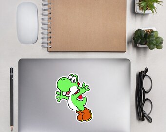 Cute Yoshi Sticker - Etsy