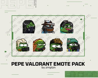 Sova Pepe Valorant Emote Discord, Twitch and Youtube - Etsy