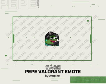 Sova Pepe Valorant Emote Discord, Twitch and Youtube - Etsy