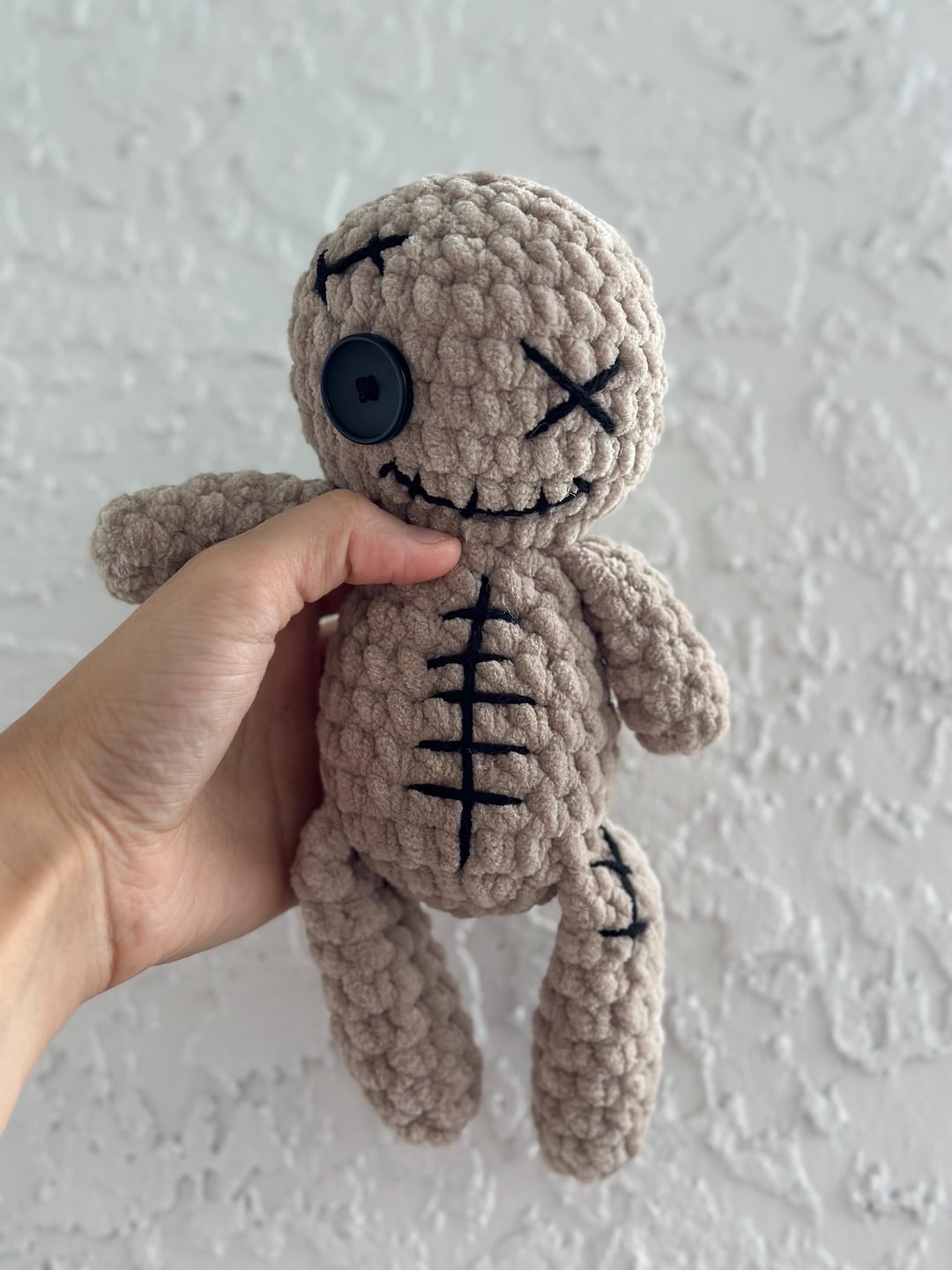 No Sew Voodoo Crochet Pattern, Voodoo Crochet, Crochet Pattern, Voodoo ...