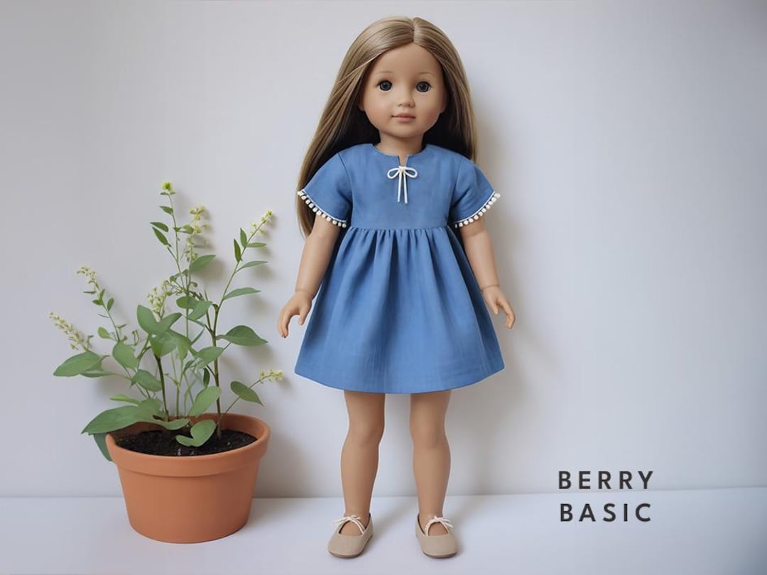 18" Doll - Griffith Dress PDF Sewing Pattern (made for American Girl ...