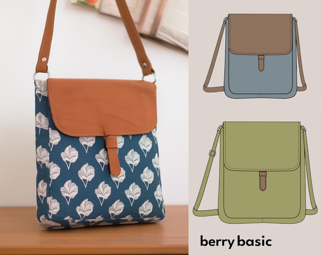 Nate Bag PDF Pattern (2 Sizes) - Easy Sewing Pattern - Etsy