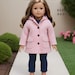 18" Doll - Koch Hood Jacket PDF Sewing Pattern (made for American Girl ...