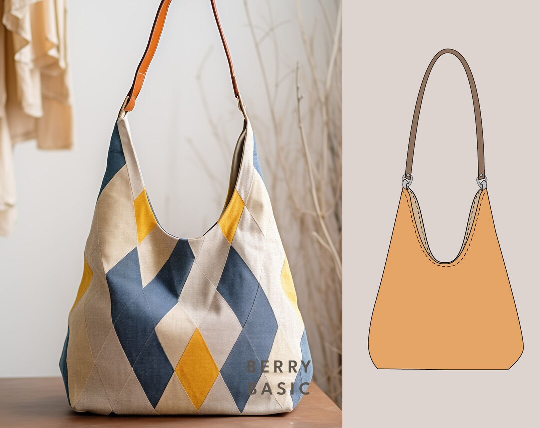 Aoife Hobo Bag PDF Sewing Sewing Pattern 2 Sizes Easy Sewing Pattern - Etsy