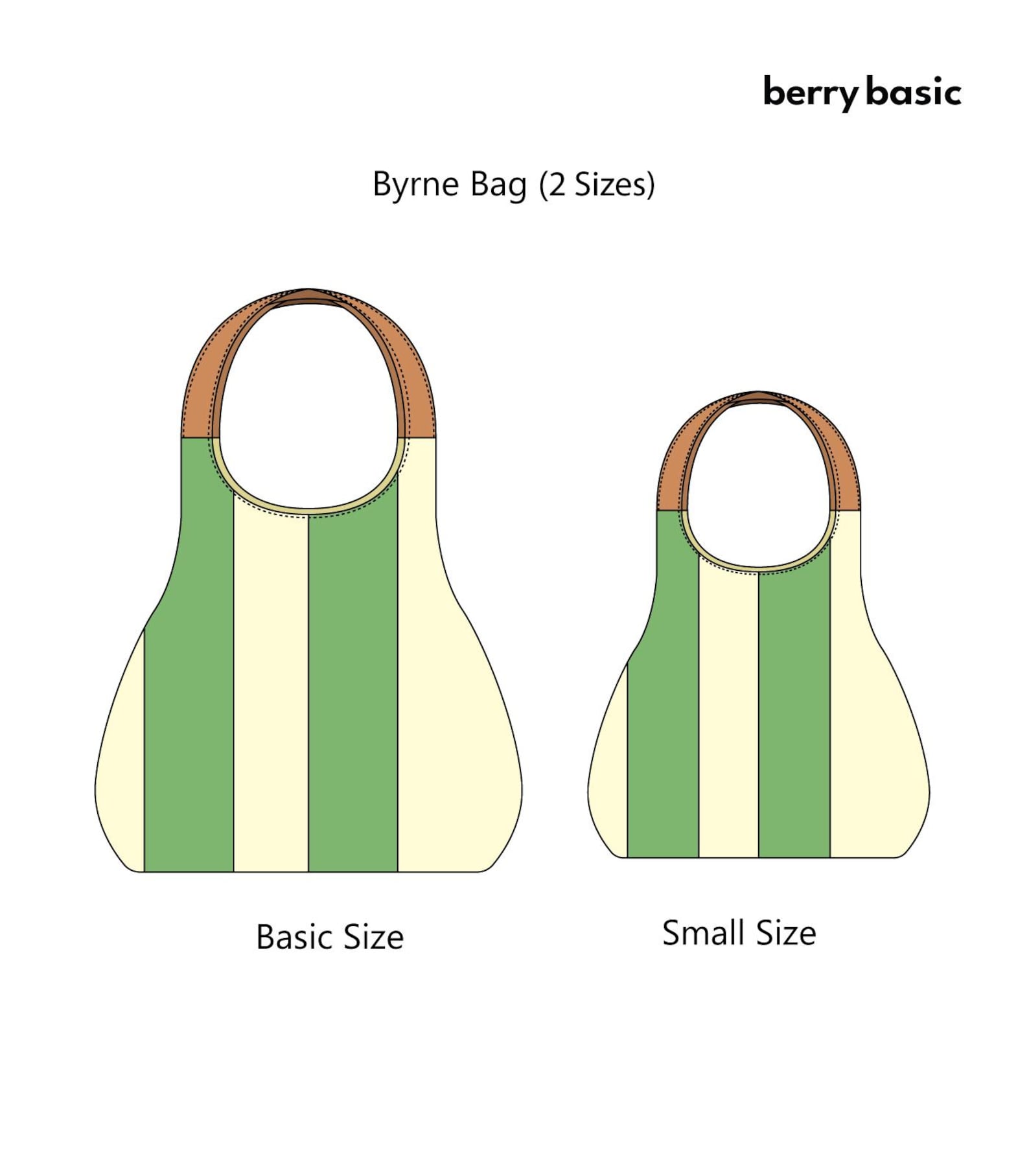 Byrne Bag PDF Sewing Pattern (2 Sizes) - Easy Sewing Pattern - Etsy