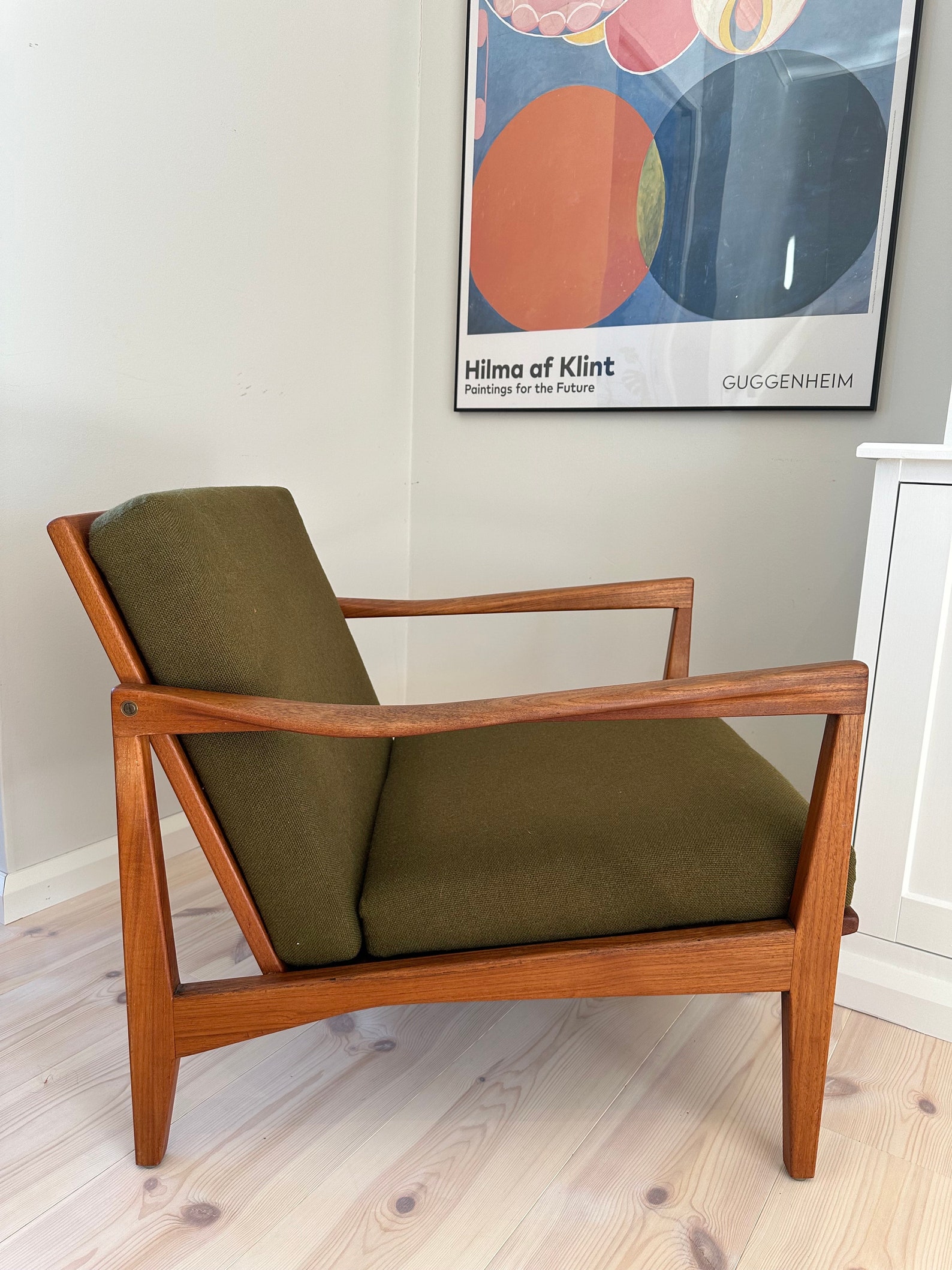 Teak Lounge Chair by Svante Skogh Vintage Mid Century Modern Furniture ...