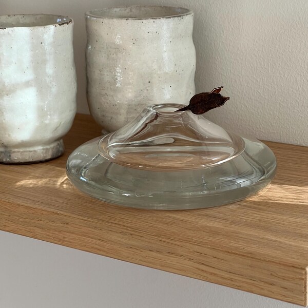 Round Glass Vase - Etsy