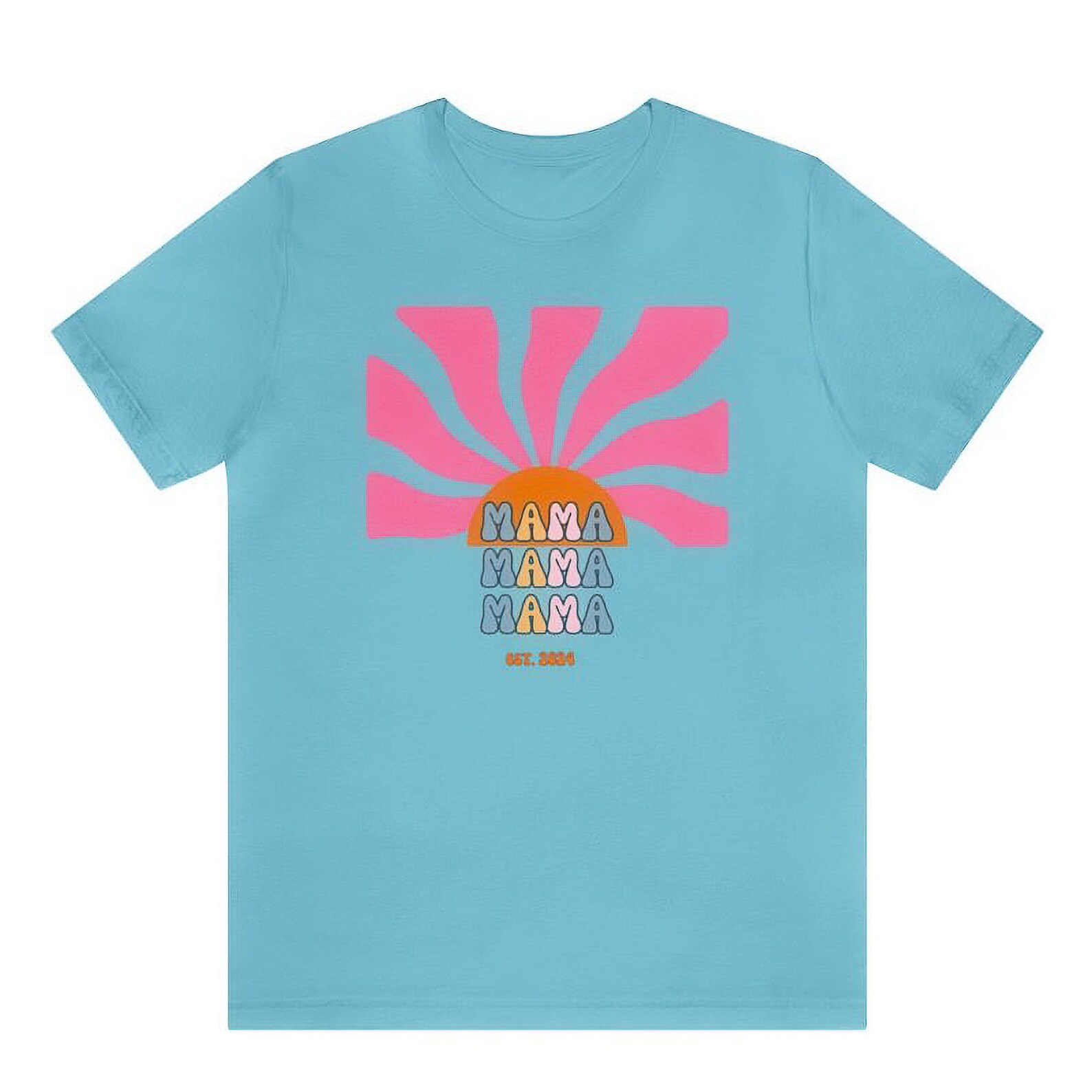 Retro Tshirts Pink Blue Woman Tshirts Vintage 80s - Etsy