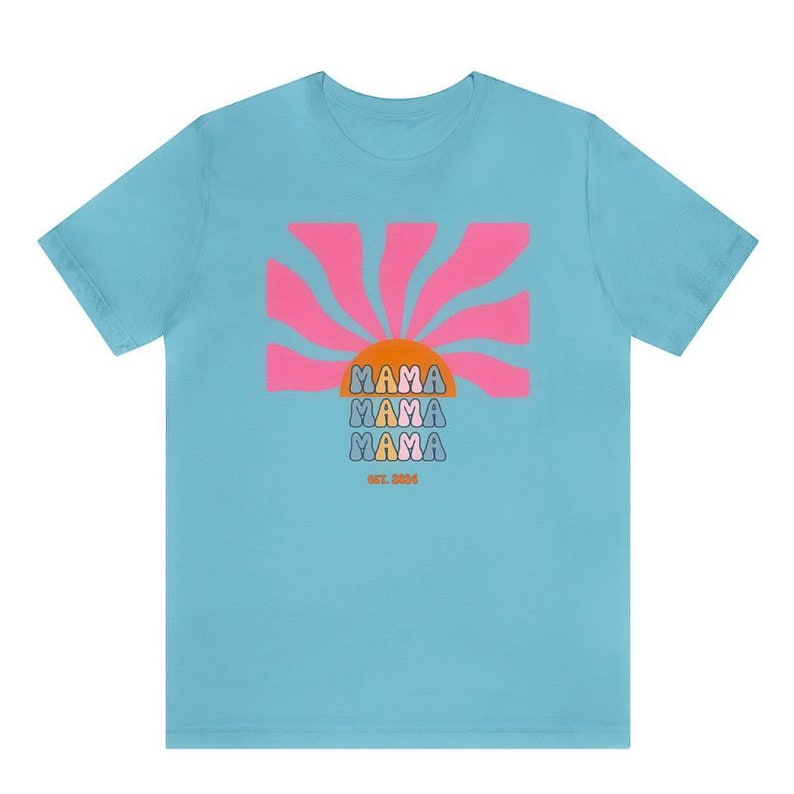 Retro Tshirts Pink Blue Woman Tshirts Vintage 80s - Etsy