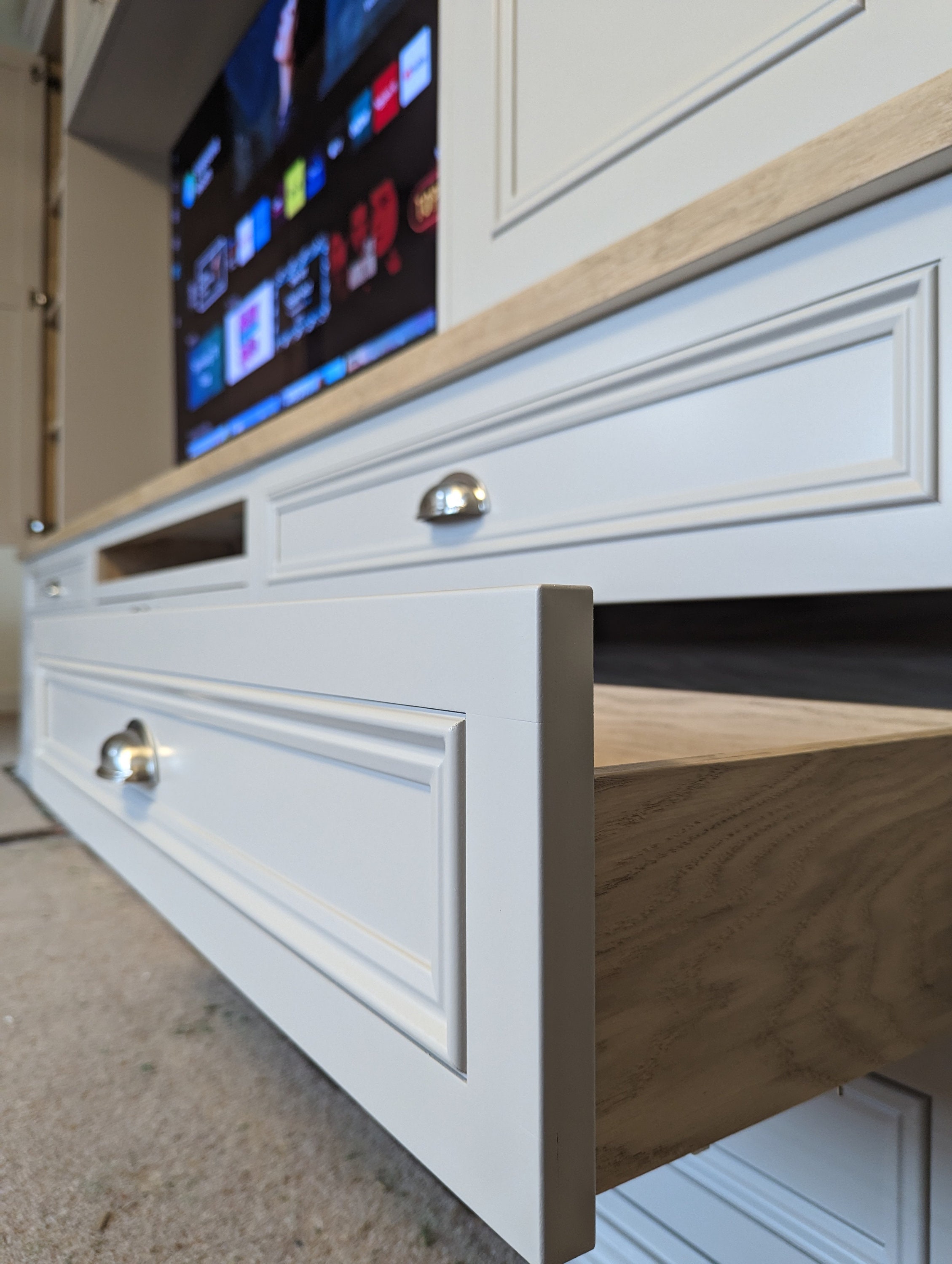Handcrafted Bespoke Media Unit From Manchester Custom Furniture With ...
