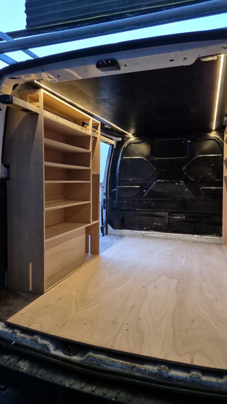 Ford Transit Custom Racking 2013 - 2024 L1H1 SWB Far Eastern Plywood ...
