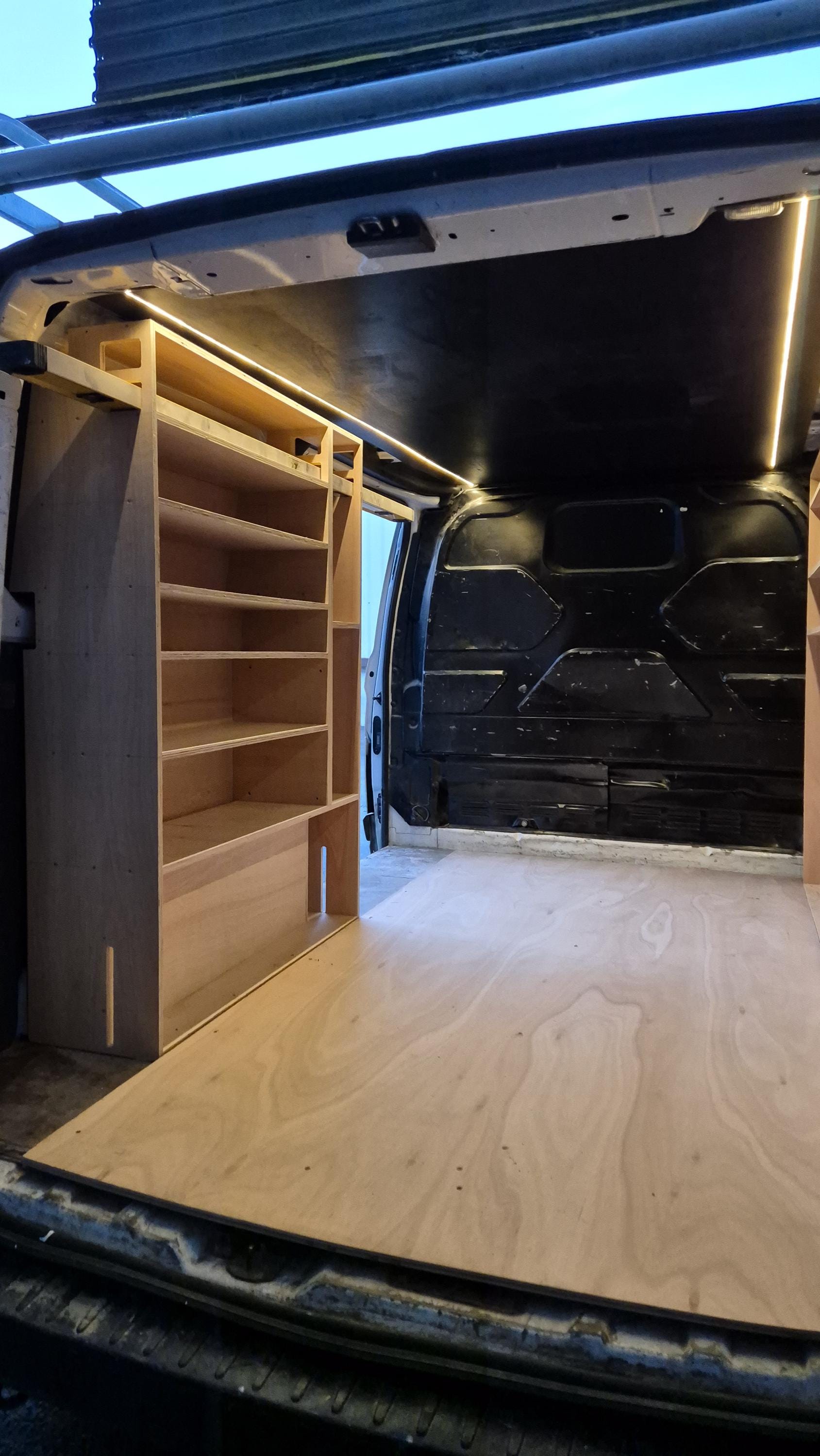 Ford Transit Custom Racking 2013 - 2024 L1H1 SWB Far Eastern Plywood ...