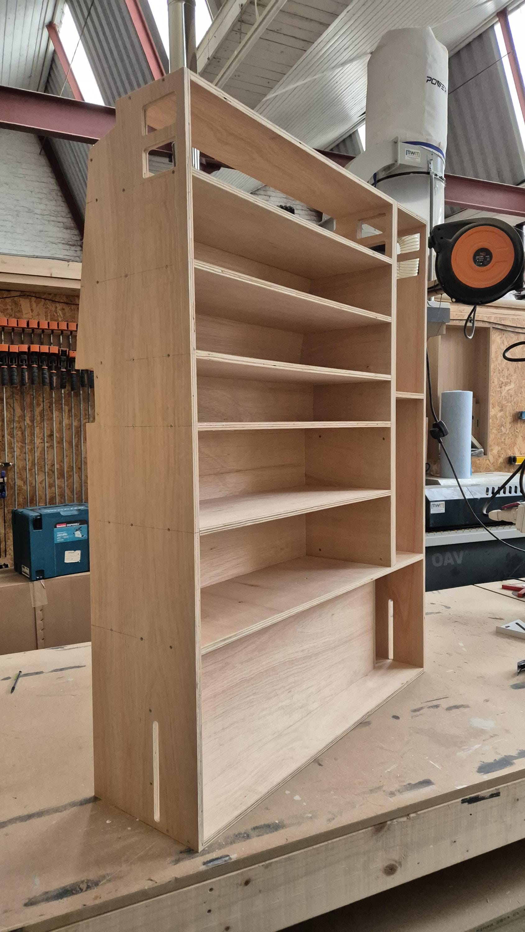 Ford Transit Custom Racking 2013 - 2024 L1H1 SWB Far Eastern Plywood ...