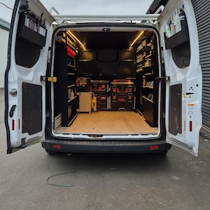Ford Transit Custom Racking 2013 - 2024 L1H1 SWB Far Eastern Plywood ...