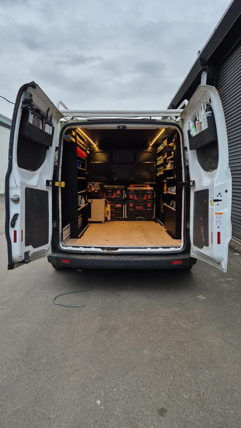 Ford Transit Custom Racking 2013 - 2024 L1H1 SWB Far Eastern Plywood ...