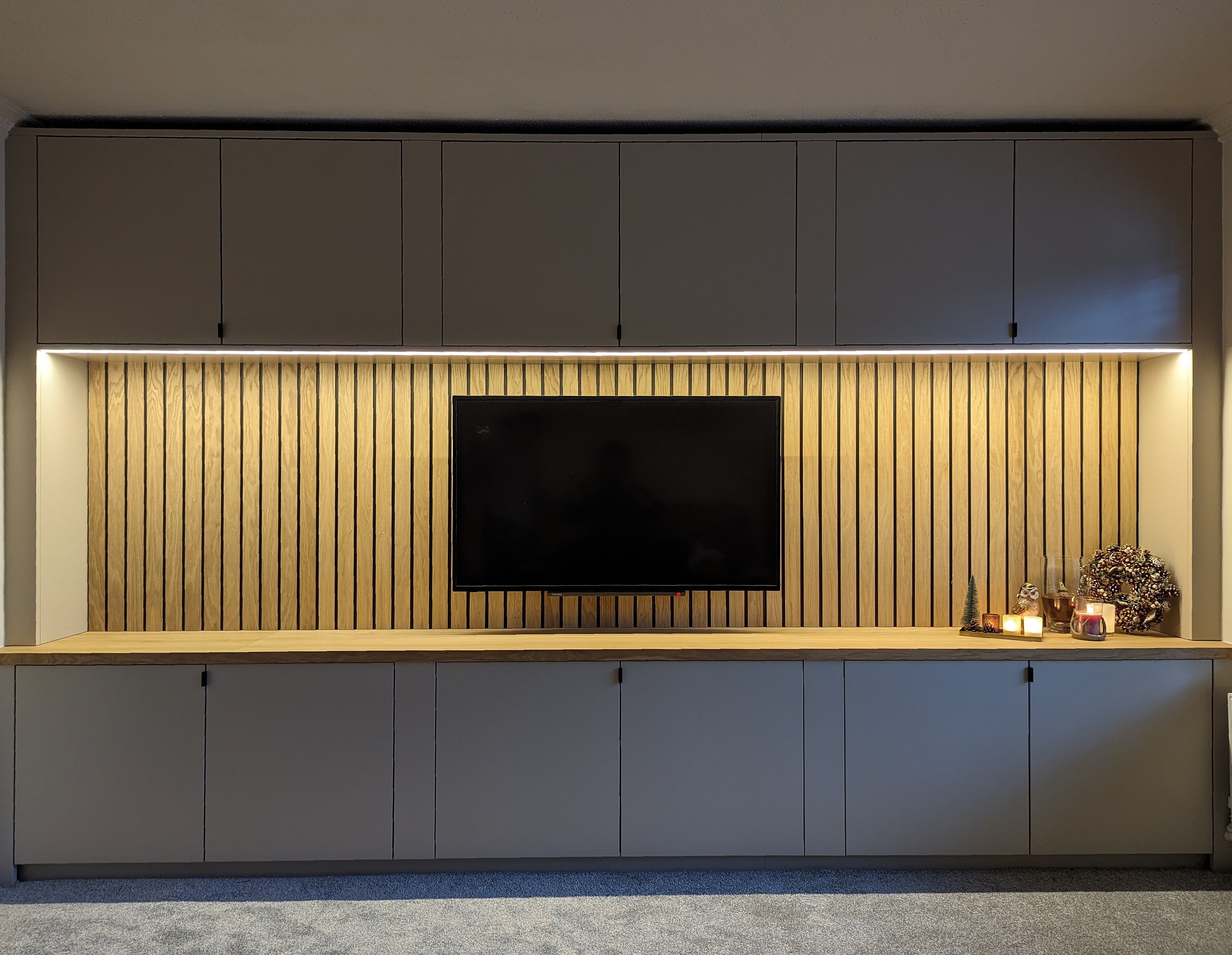 Handcrafted Bespoke Media Unit From Manchester Custom Furniture With ...