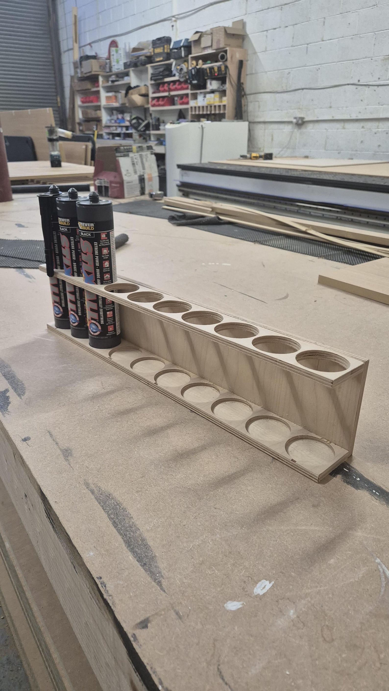 Caulk, Silicone, Mastic, Sealant Storage Holder - Van Racking, Tube ...