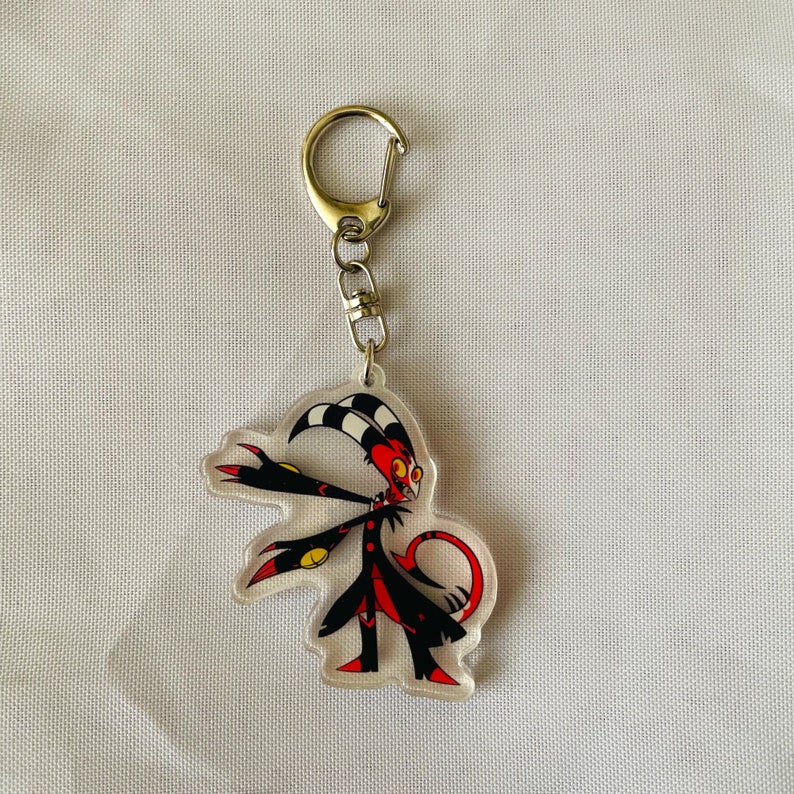 Blitzo Keychain Millie Keychain Moxxie Keychain Loona Keychain Hazbin ...