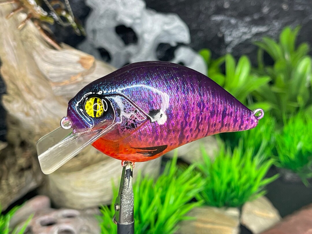 Decepticon Purple Bluegill S Crank Crankbait - Etsy