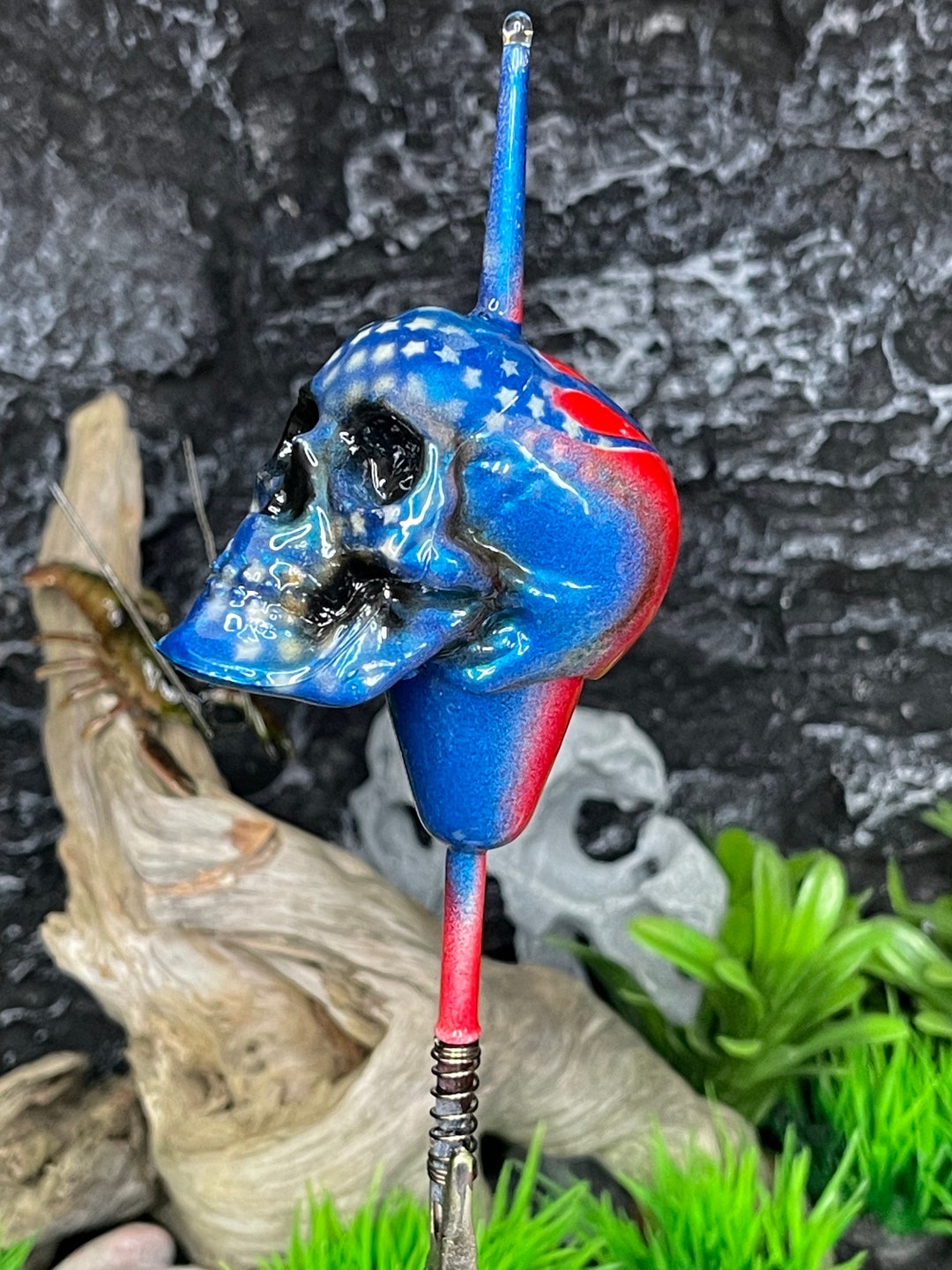 Star Spangled Bonehead Custom Floats by Cat Hunter Customs. - Etsy