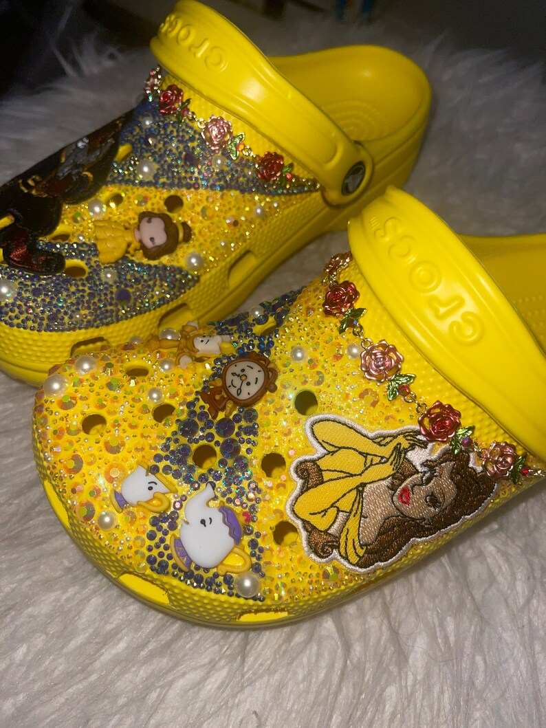 CUSTOM BLING CROCS - Etsy