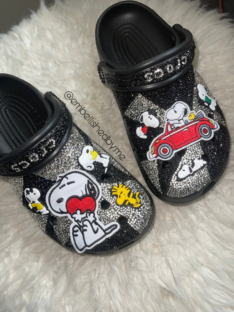 CUSTOM BLING CROCS - Etsy