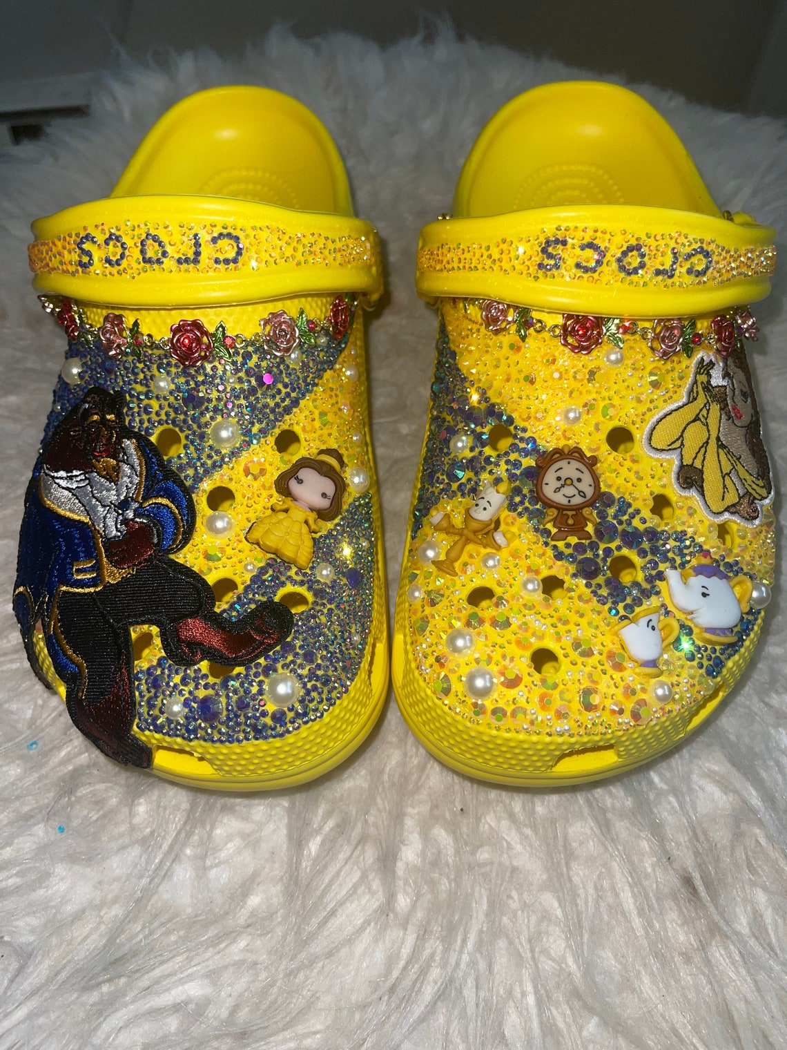 CUSTOM BLING CROCS - Etsy
