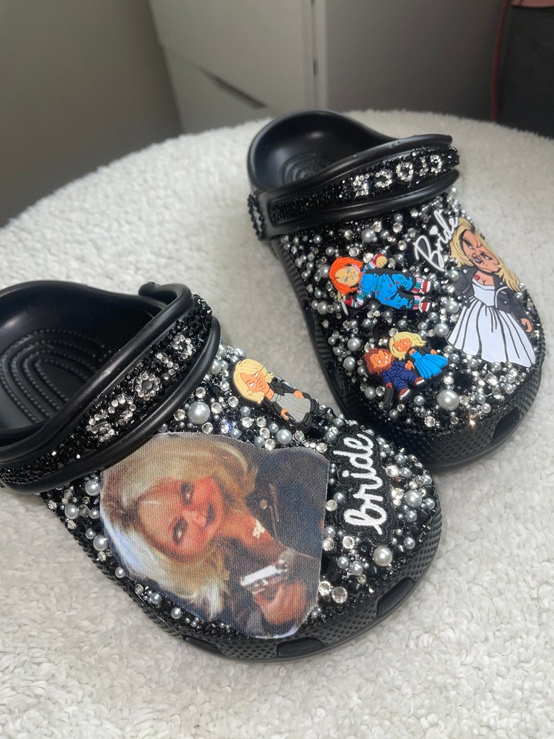 CUSTOM BLING CROCS - Etsy