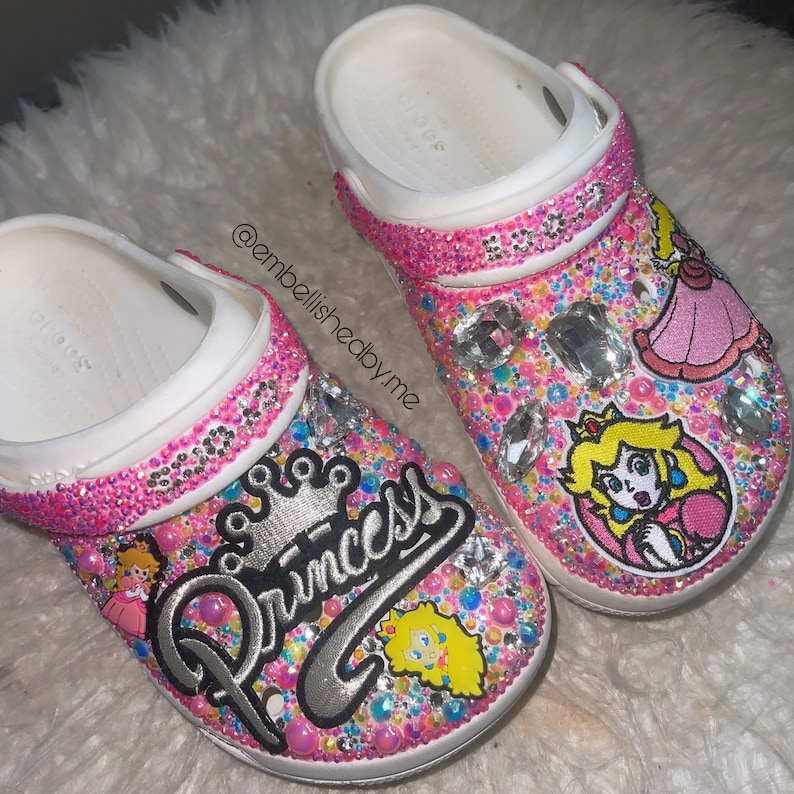 CUSTOM BLING CROCS - Etsy