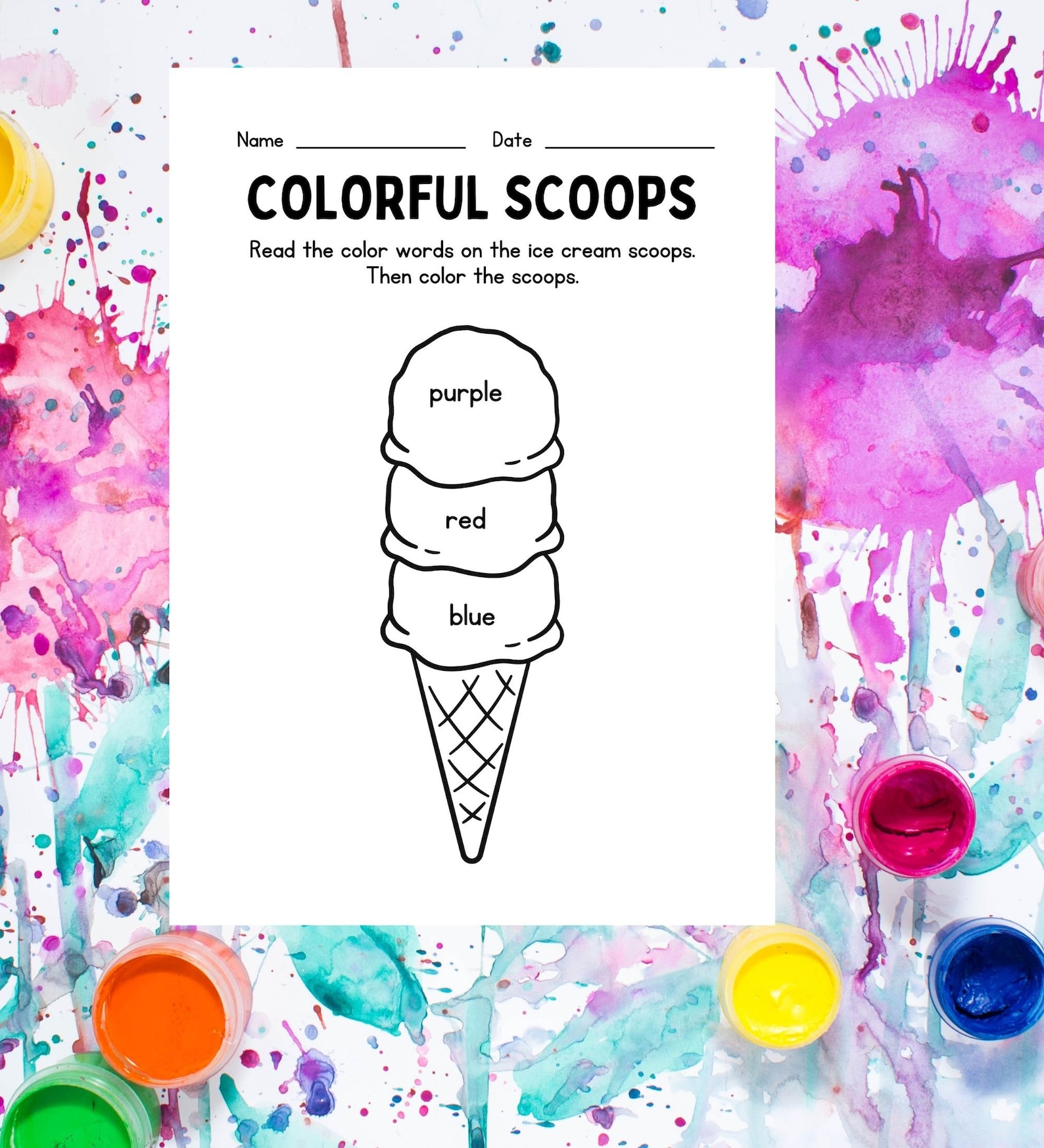 Printable Preschool Workbook 140+ Pages, Activity Worksheet, Printable ...