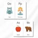 Alphabet Flash Cards: Montessori First Words, Modern Picture (digital ...