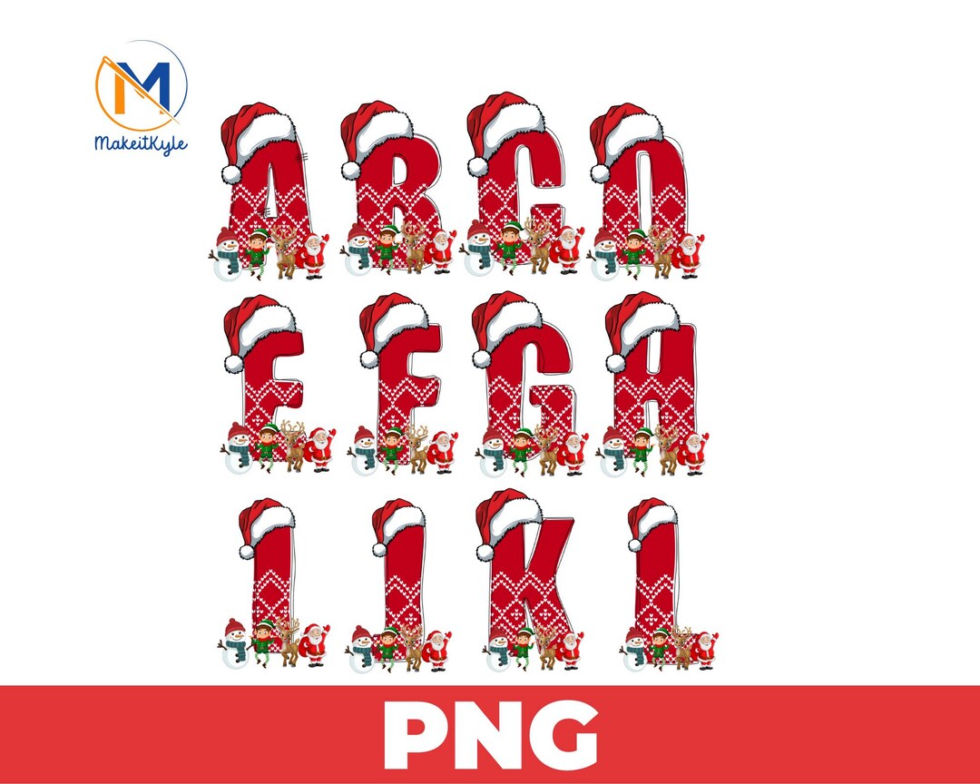 Christmas Letter Santa Sack Doodle Letters, Christmas Santa Hats Kids ...